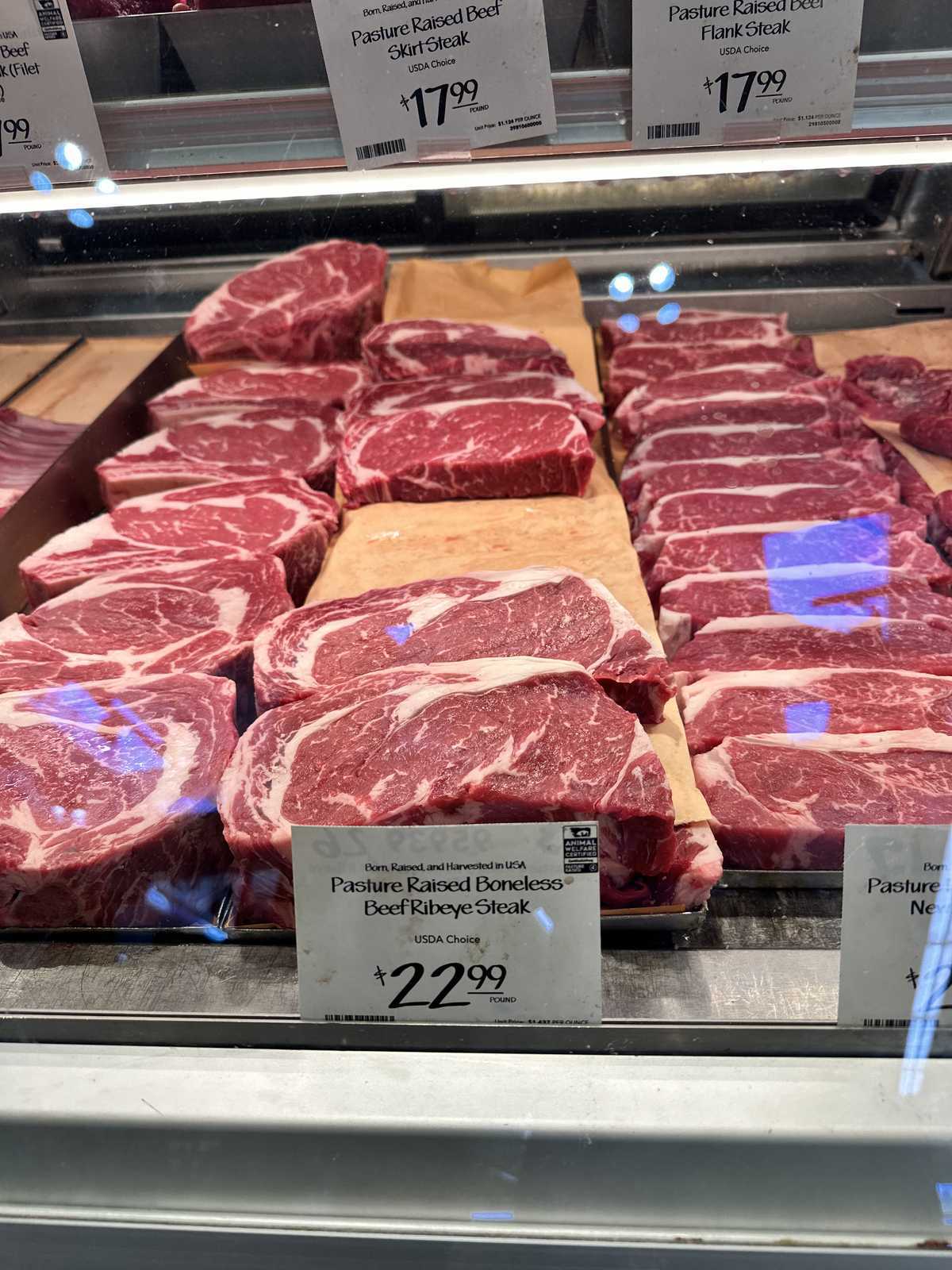 Whole Foods Boneless Beef Ribeye Steak Pasture Raised — PlasticList